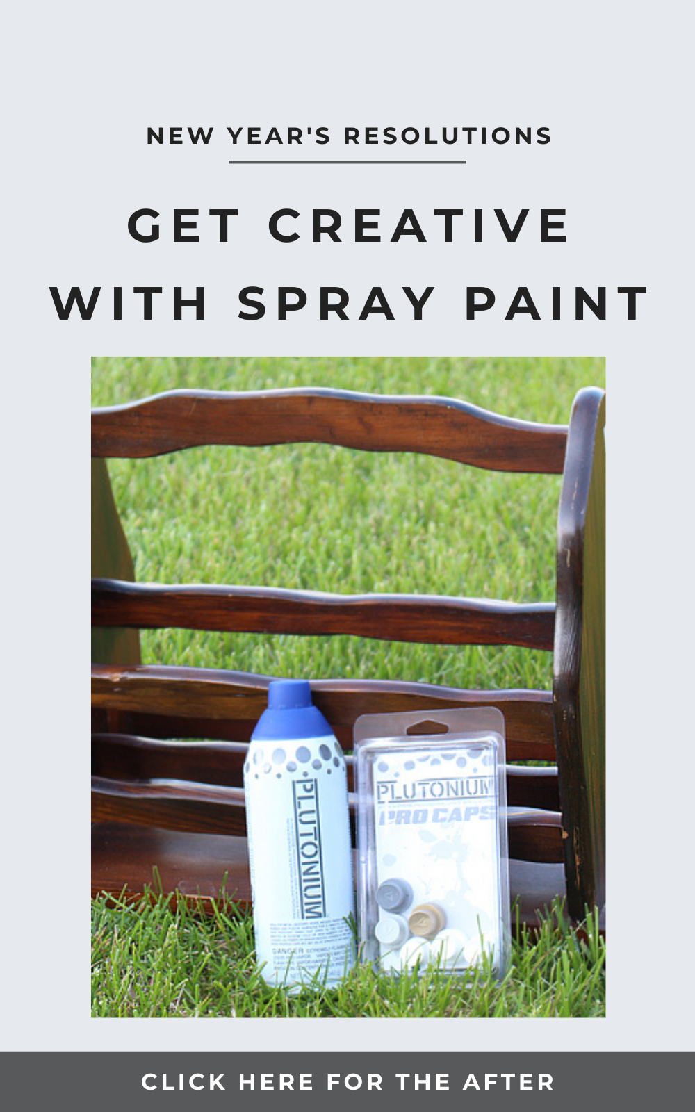 New Year's Resolution: Get Creative with a Spray Paint DIY | Plutonium ...
