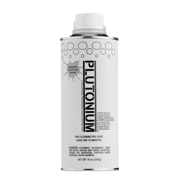 Retro All-Purpose Lacquer Thinner and Cap Cleaner | Plutonium Paint
